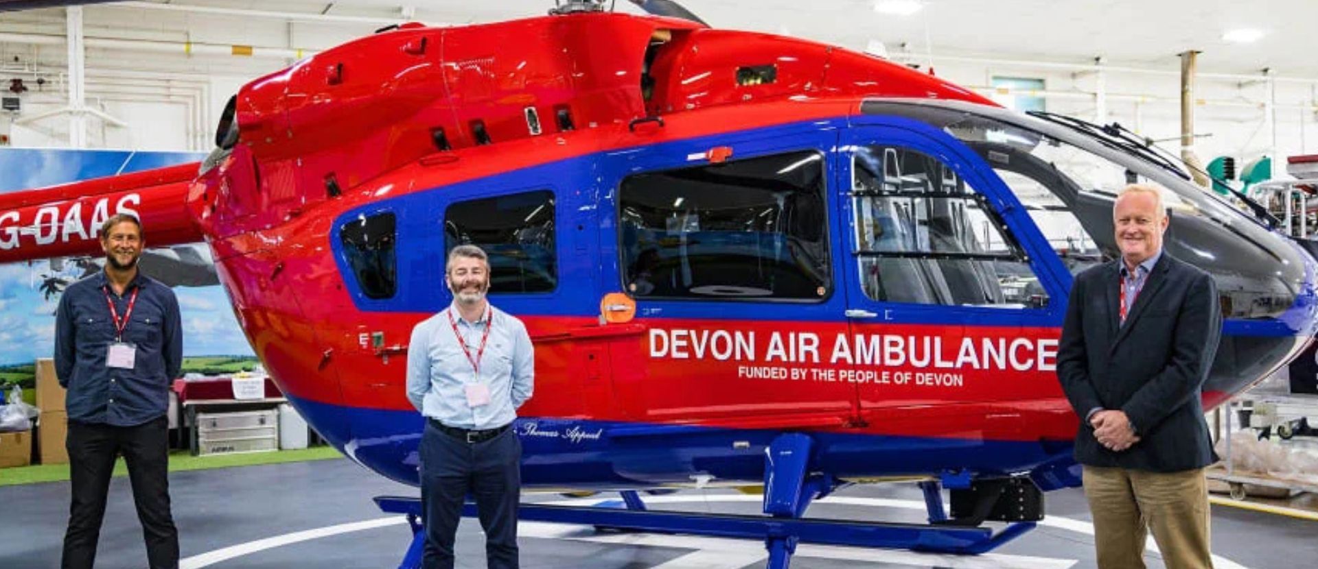 New aircraft touches down in Devon - Devon Air Ambulance Trust