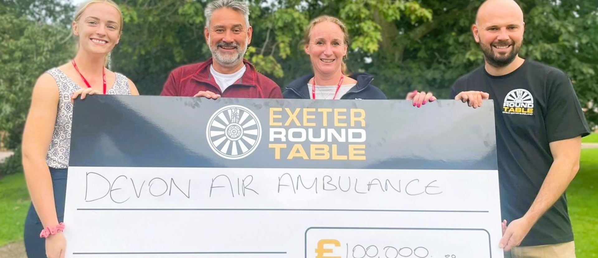 Exeter Round Table celebrates £100k of support for DAA - Devon Air ...