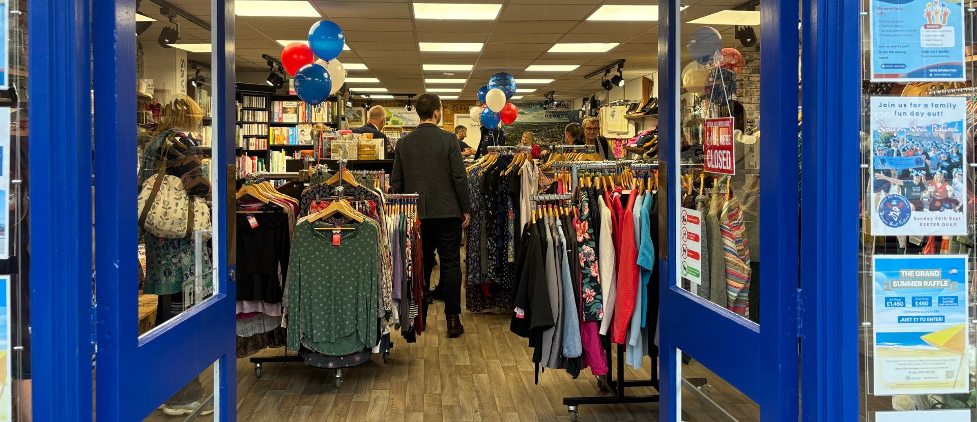 Crediton charity shop - Devon Air Ambulance Trust