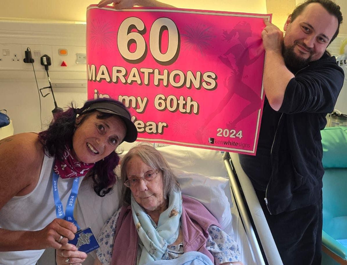60 Marathons in her 60th year - Devon Air Ambulance Trust